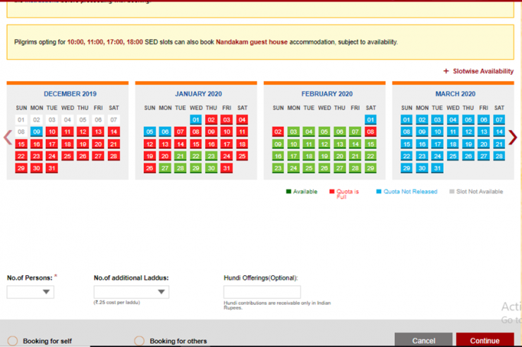 TTD Online Booking | TTD Darshan Tickets , Room Booking